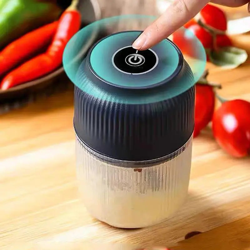 Electric Mini Food Chopper & Meat Grinder — USB Rechargeable Portable ...